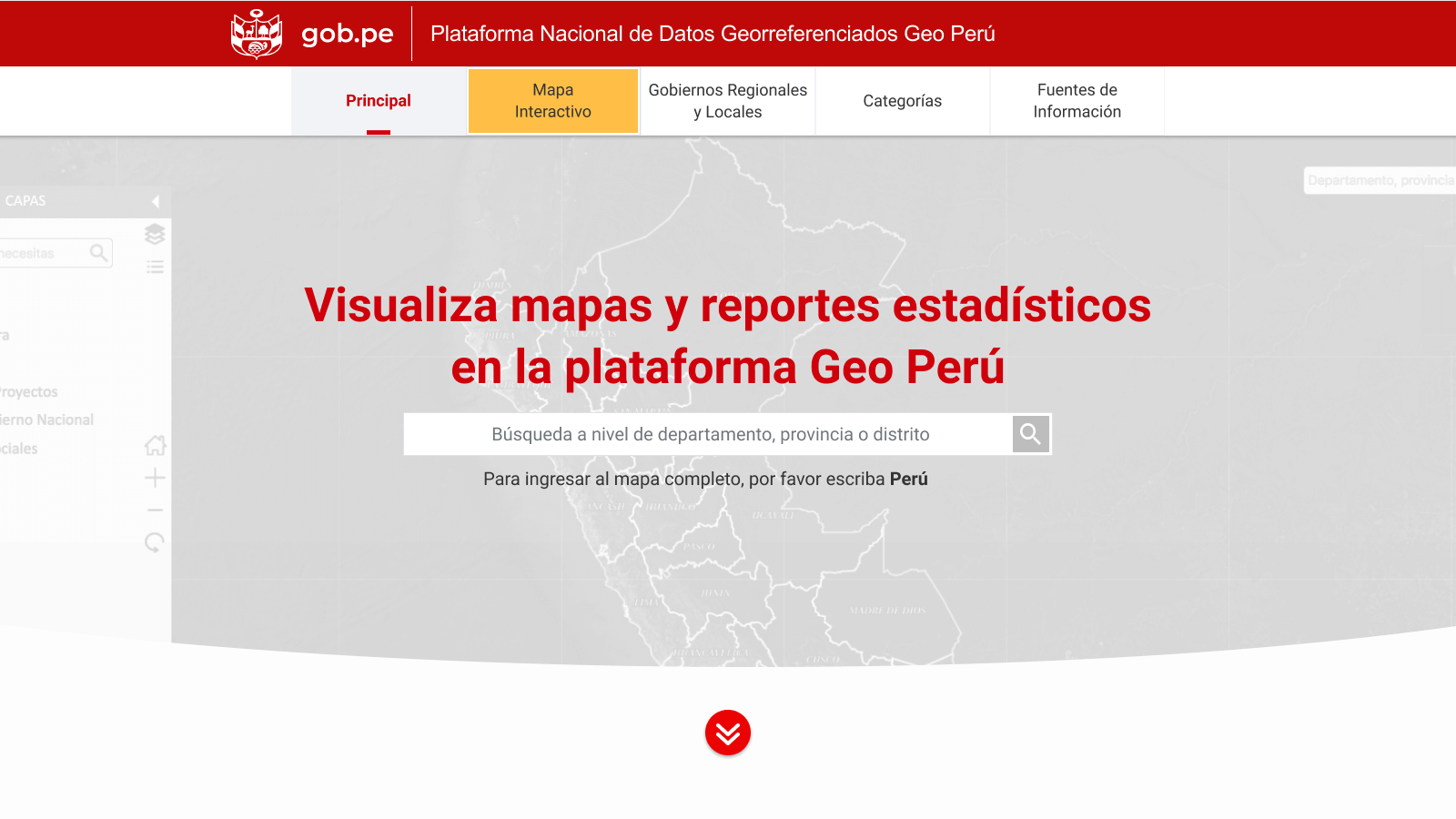 Plataforma Digital GEOPERU